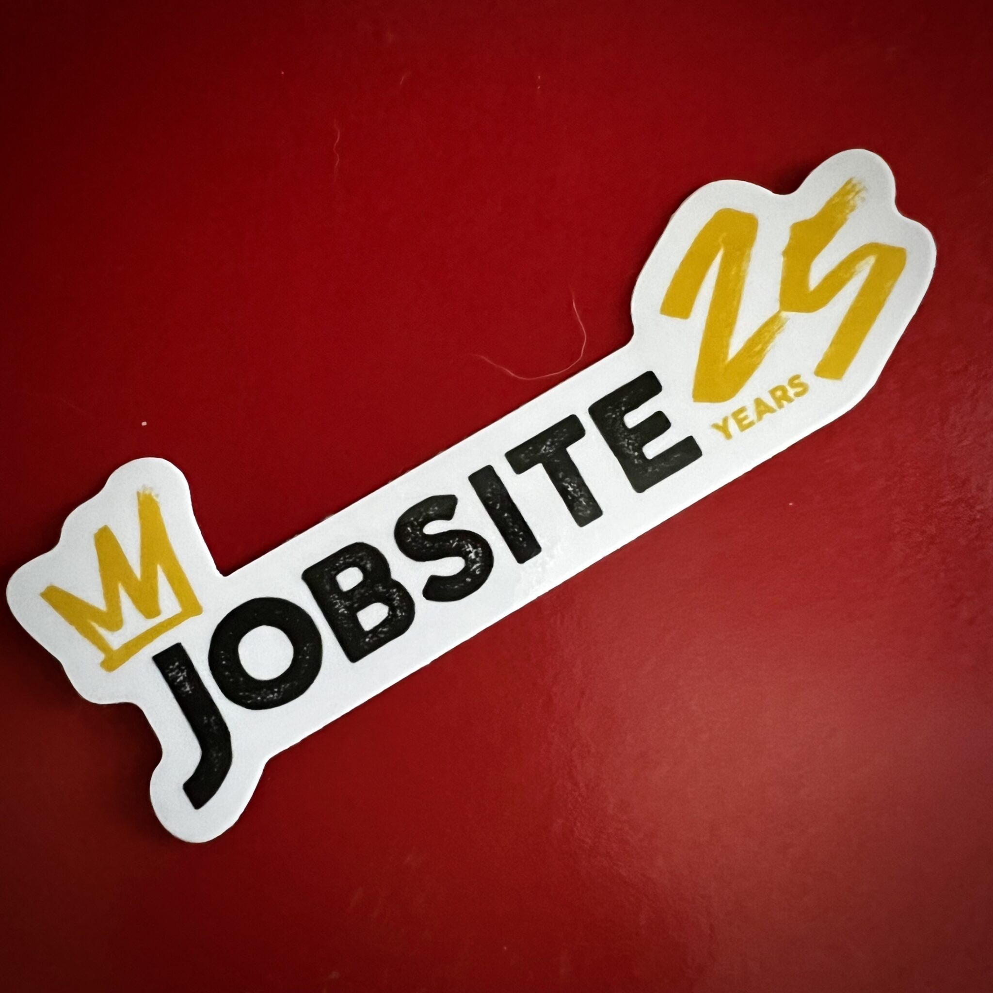 Free 25th season logo sticker with donation! – Jobsite Theater
